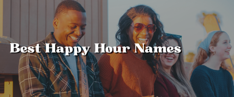 91 Clever and creative Happy Hour names for any fun occasion - Visiting ...