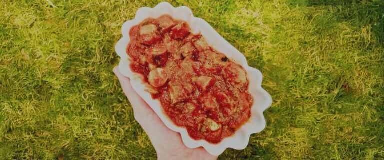 Easy German Currywurst Recipe with Oma's Homemade Ketchup - Visiting ...
