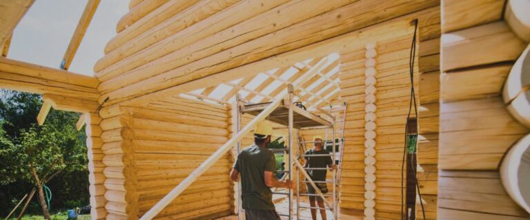 How to Build a Log Cabin from Scratch and by Hand - Visiting Australia