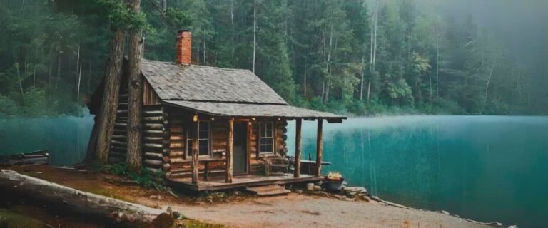 How to Build a Log Cabin from Scratch and by Hand - Visiting Australia