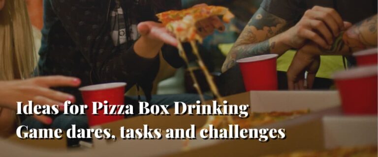 How to play the Pizza Box Drinking Game - Visiting Australia