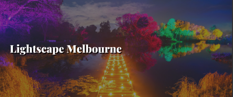 Lightscape Melbourne – Light Show At The Botanic Gardens – Visiting Australia