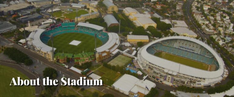 Everything you need to know about the SCG - Visiting Australia