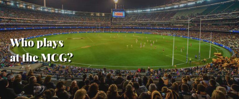 Everything you need to know about the MCG - Visiting Australia