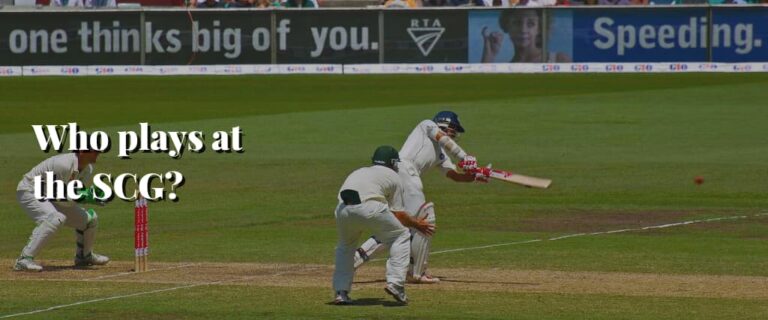 Everything you need to know about the SCG - Visiting Australia